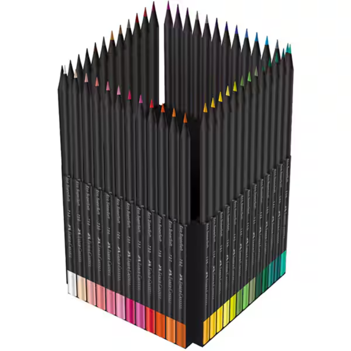 Lápis de cor Super Soft 50 Unidades Faber Castell - Shopel Papelaria