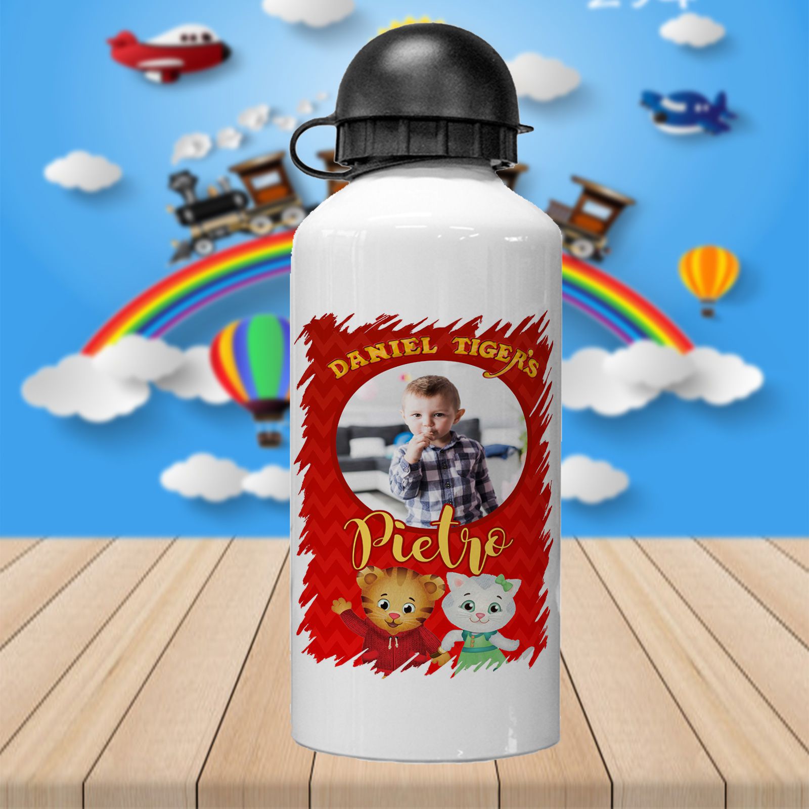 Garrafa personalizada com foto - Megadu personalizados