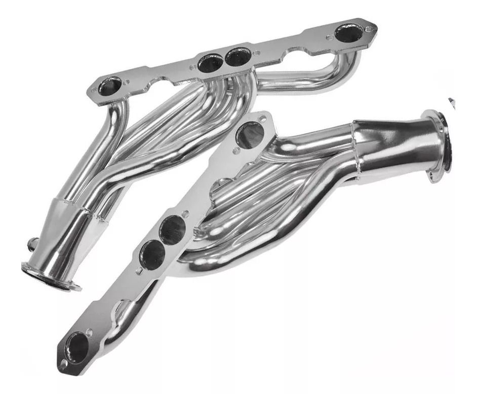 Coletor Escapamento 8x2 Inox Chevrolet V8 Small Block S Tras - ORIGINAL ...