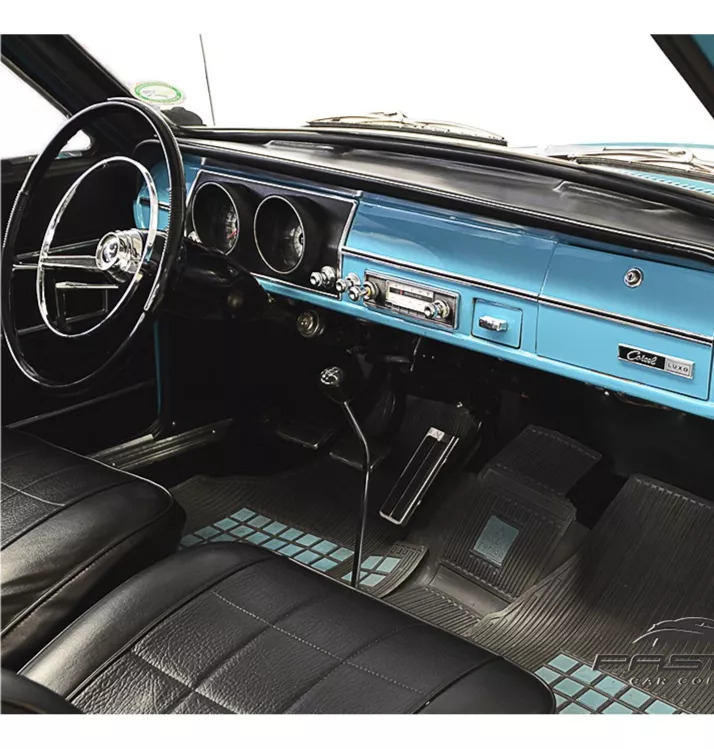 Emblema Ford Corcel Luxo Porta Luvas - ORIGINAL HOT ROD l PEÇA DE ...