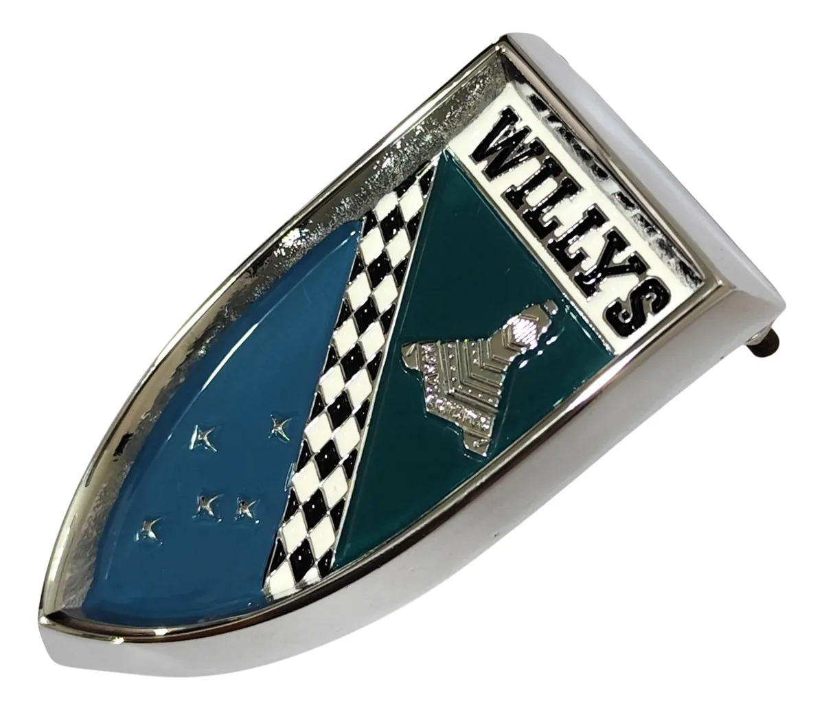 Emblema Brasão Coluna Traseira Aero Willys 1963 À 1969 - ORIGINAL HOT ...