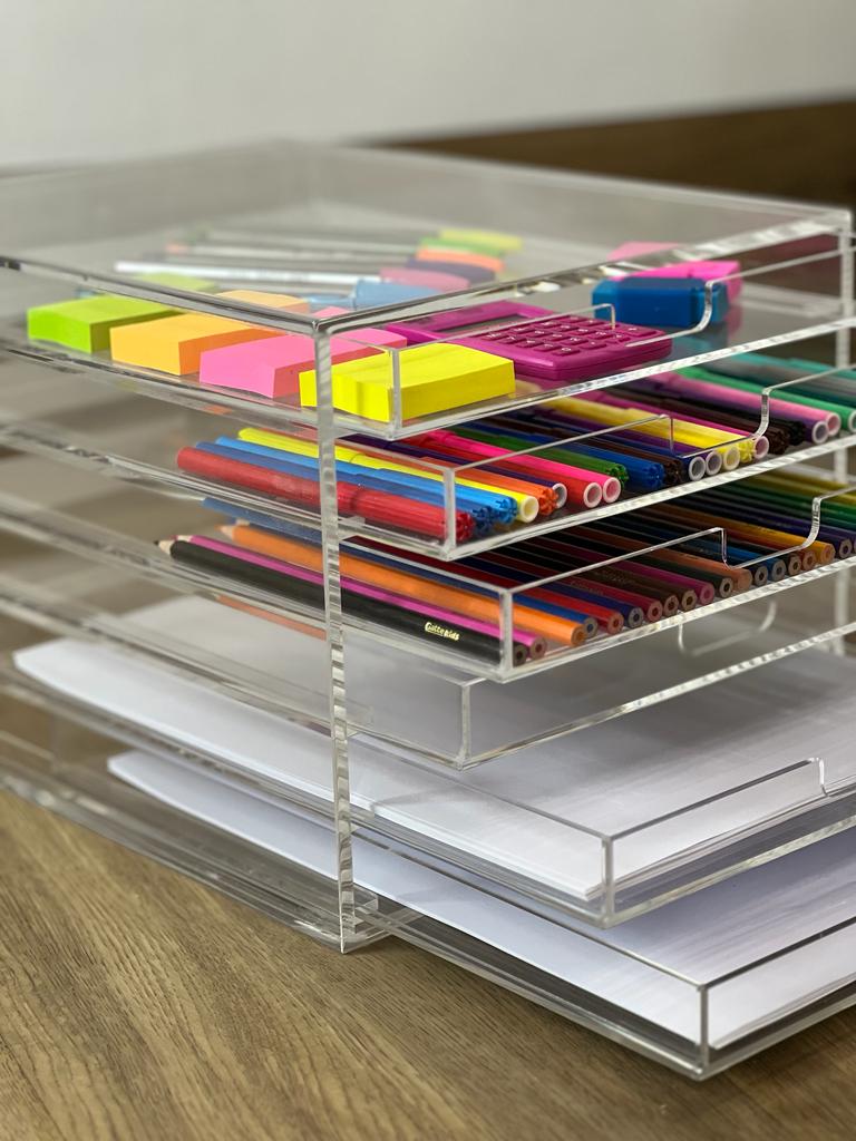 Porta Documentos 01 - Madcril Projetos em Acrílico