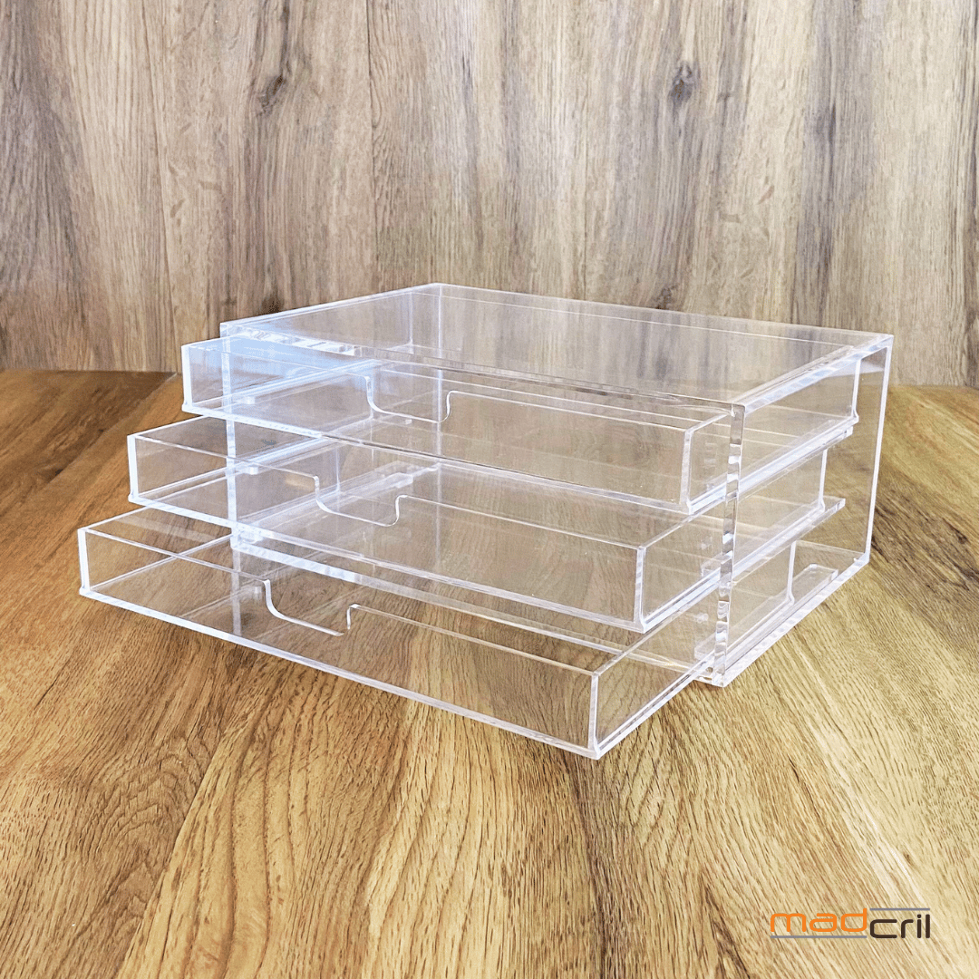 Porta Documentos 02 - Madcril Projetos em Acrílico