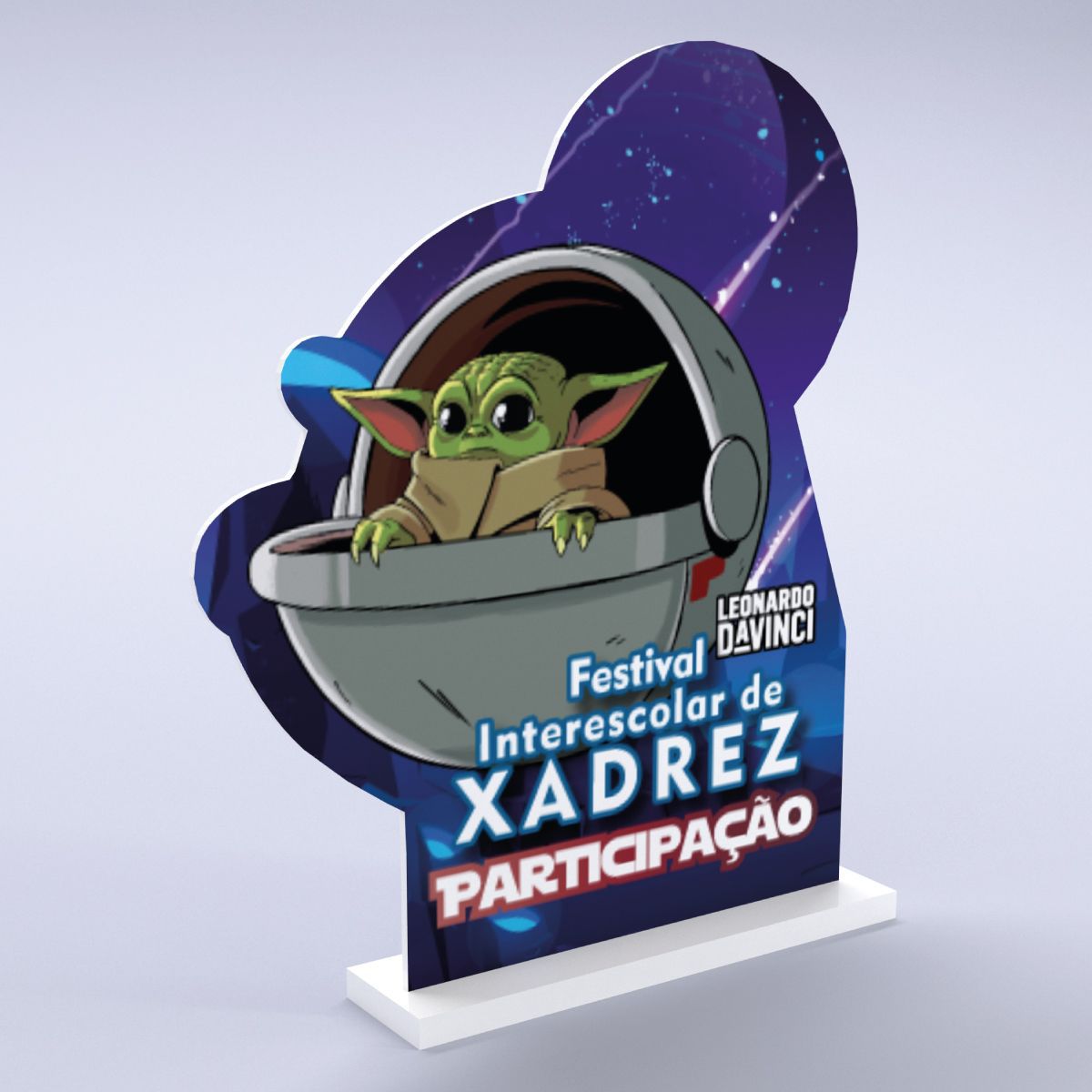 Troféu personalizado em acrílico - Acriltech Soluções em Acrílico