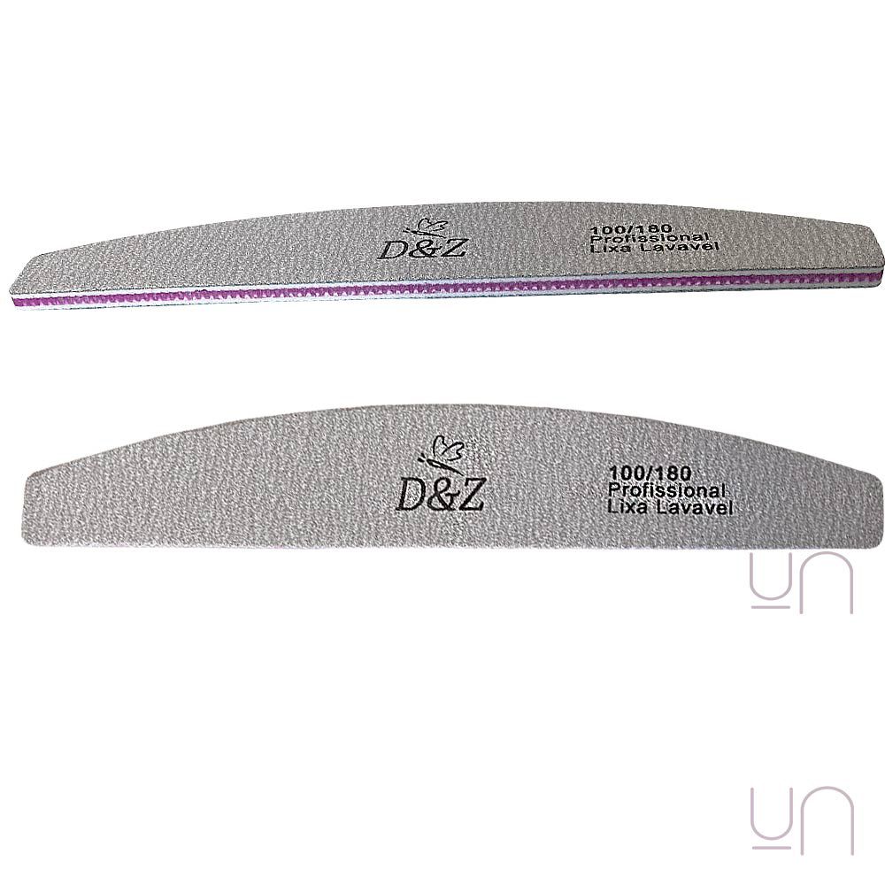 Lixa 100/180 D&Z Boomerang - Mercado das Unhas