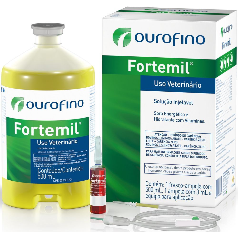 Fortemil Soro 500ml vitaminado Ouro Fino - Agro Pinheiro