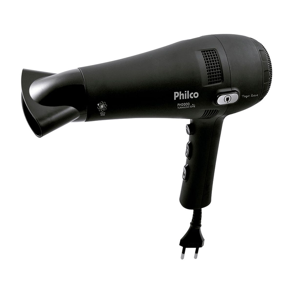 Secador de Cabelo Philco PH2000 Turmaline ion - Dinna Móveis