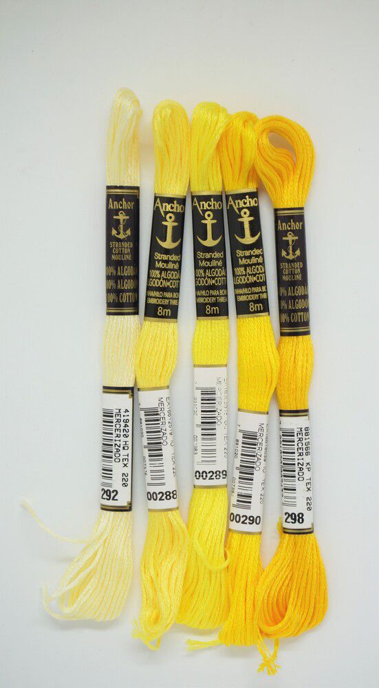 Paletas de Cores Linhas Mouliné Anchor - Basti.Amor - Tudo para você ...