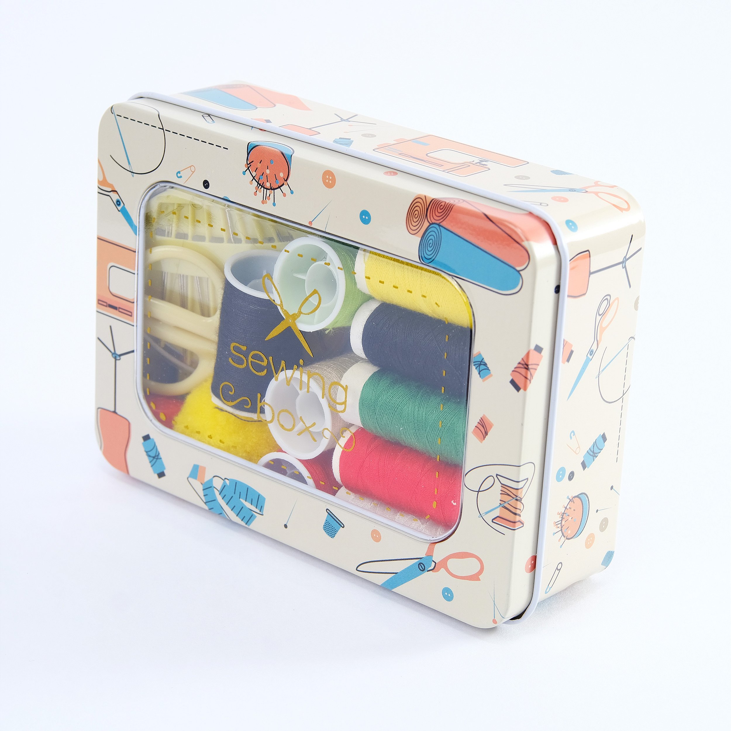 Latas Kit de Costura - Basti.Amor - Tudo para você bordar!