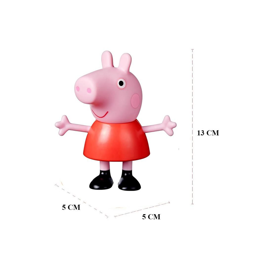Boneco Vinil Peppa Pig 13cm Articulado - Loja Zuza Brinquedos | Ofertas ...