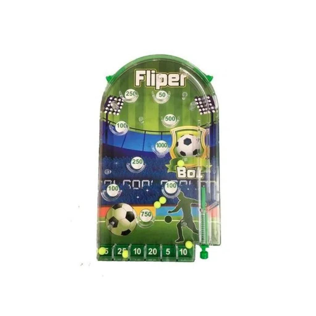 Fliper Bol Brinquedo Infantil Mini Lançador Bolas Fliperama - Loja Zuza ...