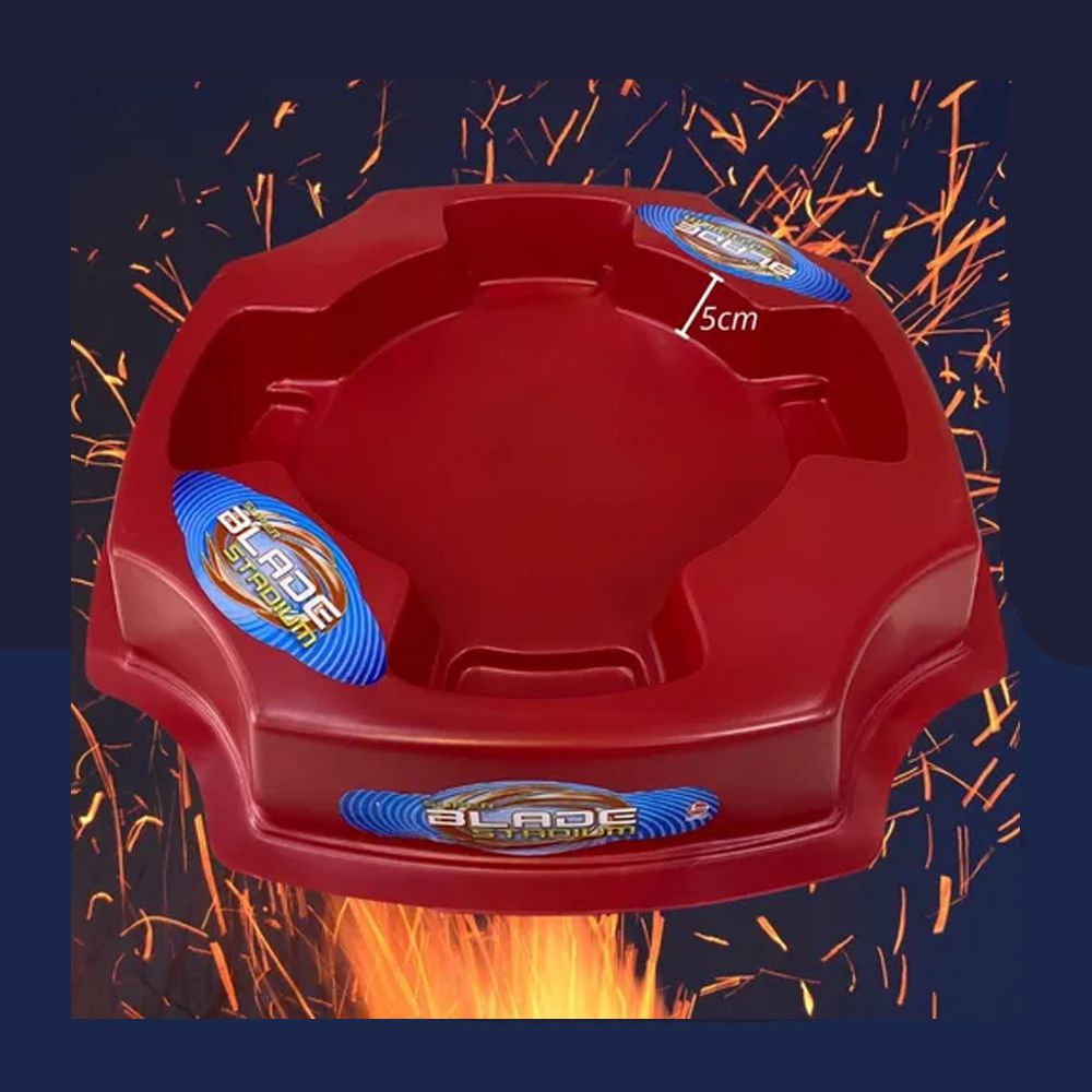 Kit Arena Vermelha Blade Stadium Grande + 2 Beyblade - Loja Zuza ...