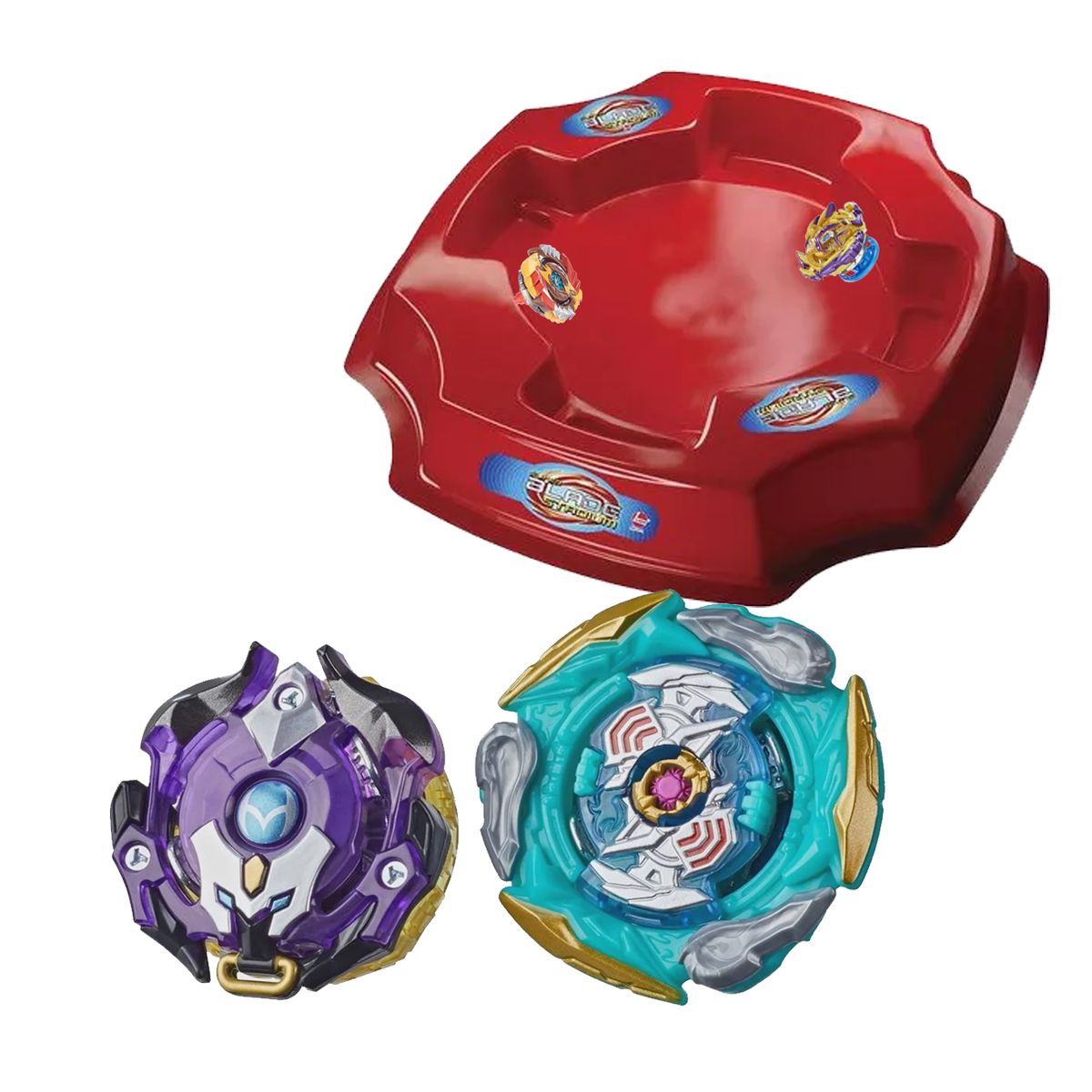 Kit Arena Vermelha Blade Stadium Grande + 2 Beyblade - Loja Zuza ...
