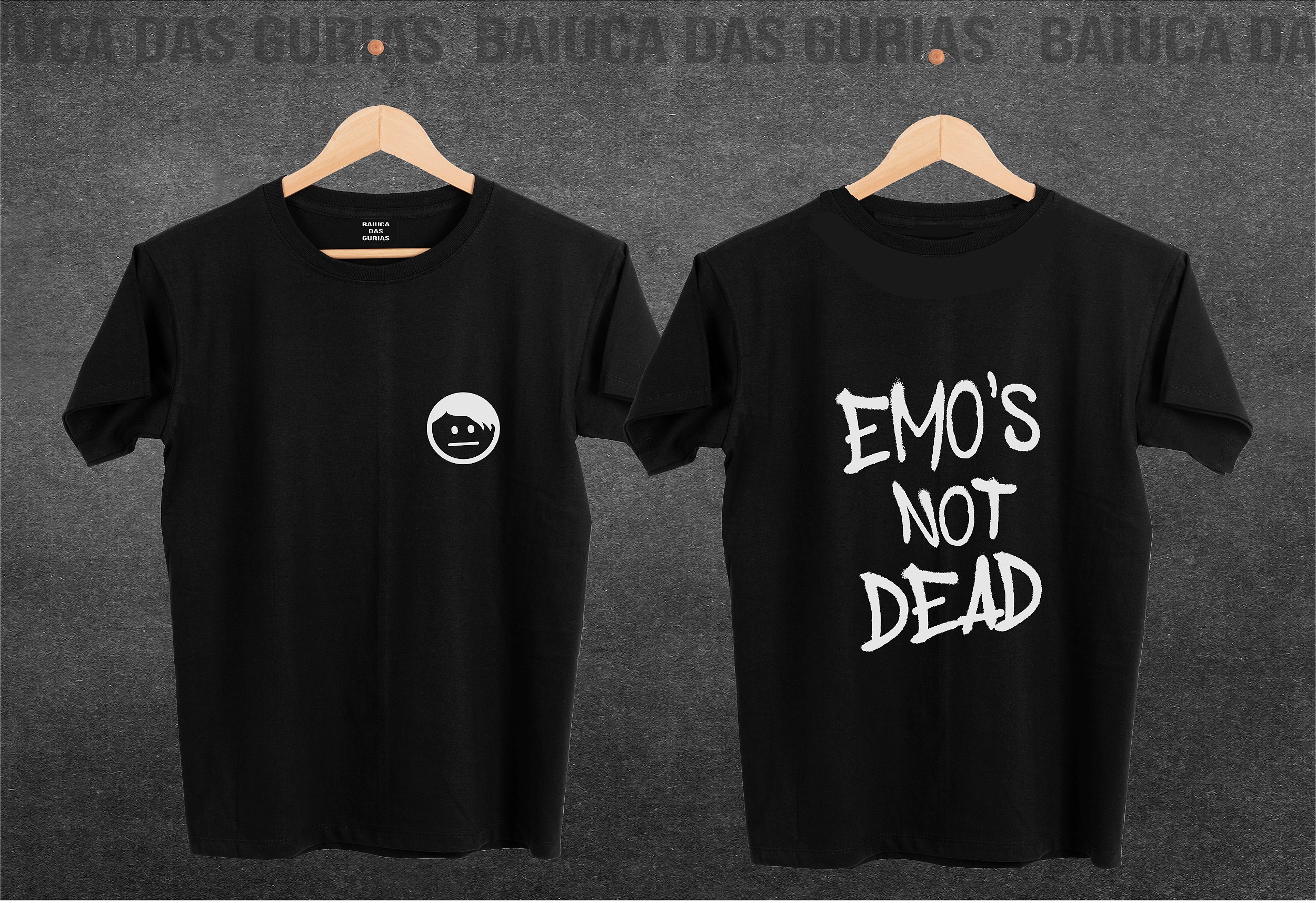 T-Shirt Emo's not dead - Baiuca das Gurias | Camisetas estilosas feitas ...