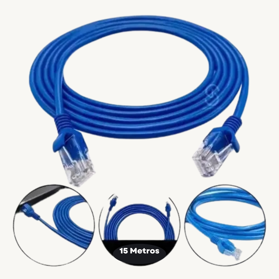 CABO DE REDE - 15 METROS - DS LOJA