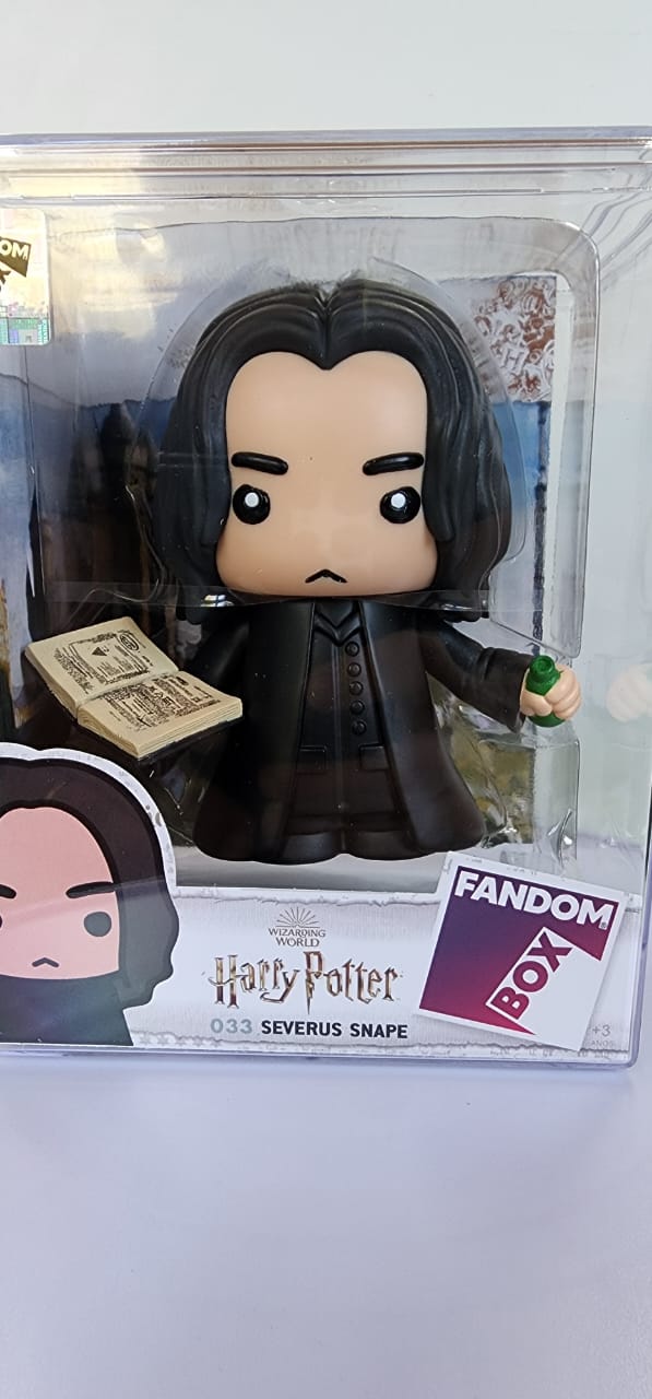 Fandom Box Severus Snape - Harry Potter - Tatu Moda Infantil