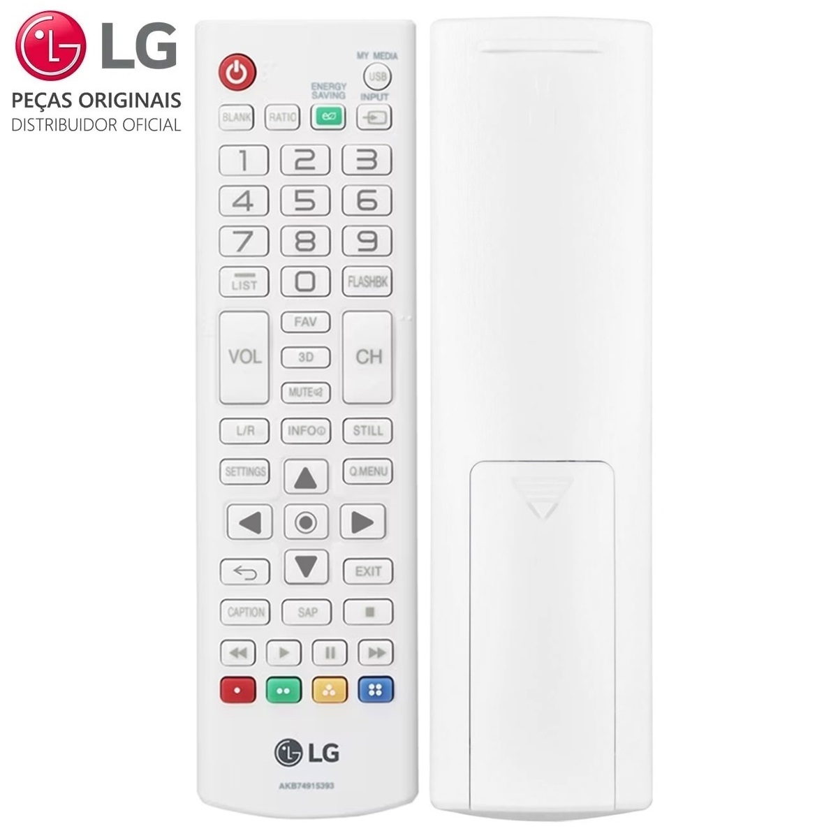 CONTROLE REMOTO LG PROJETOR, TV, MONITOR E ALL IN ONE AKB74915393 - Distribuidor oficial de ...
