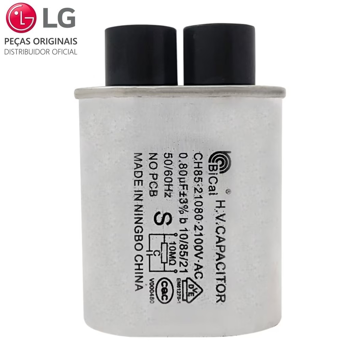 Capacitor Para Microondas LG - EAE62927701 - Distribuidor oficial de ...
