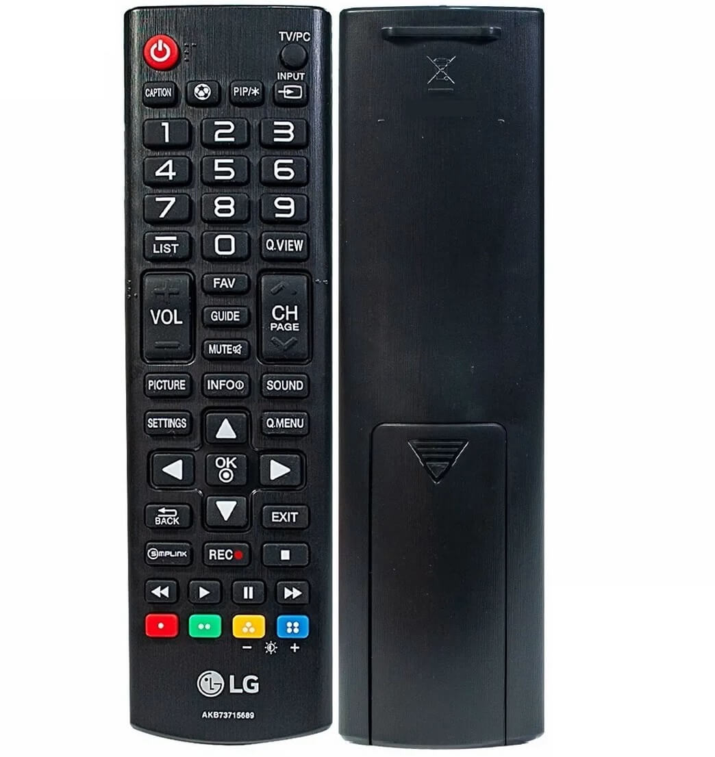 Controle Remoto Tv LG Akb73715689 - Distribuidor oficial de peças e ...