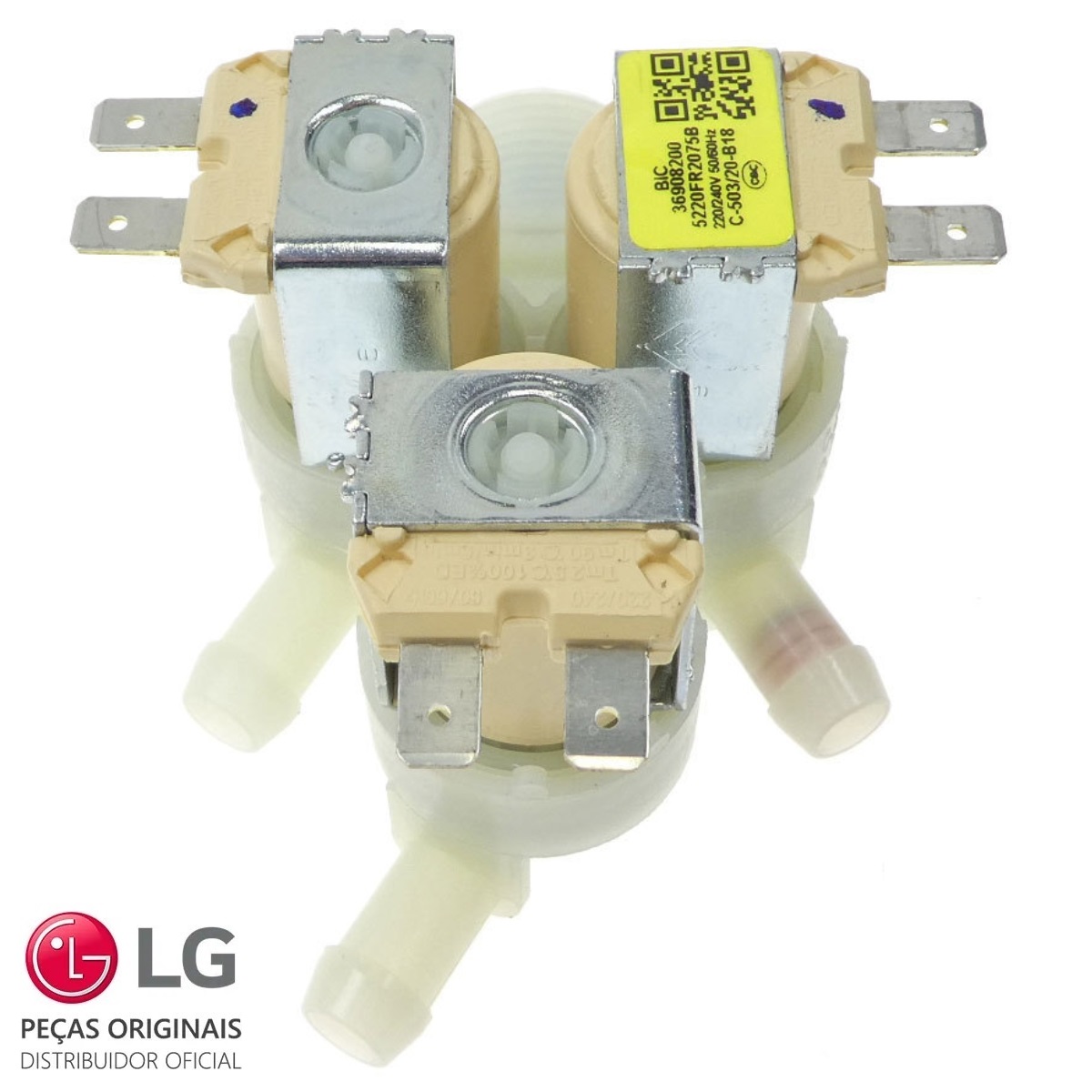 Válvula De Entrada Água 3 Vias 220v Lavadora LG - 5220FR2075B ...