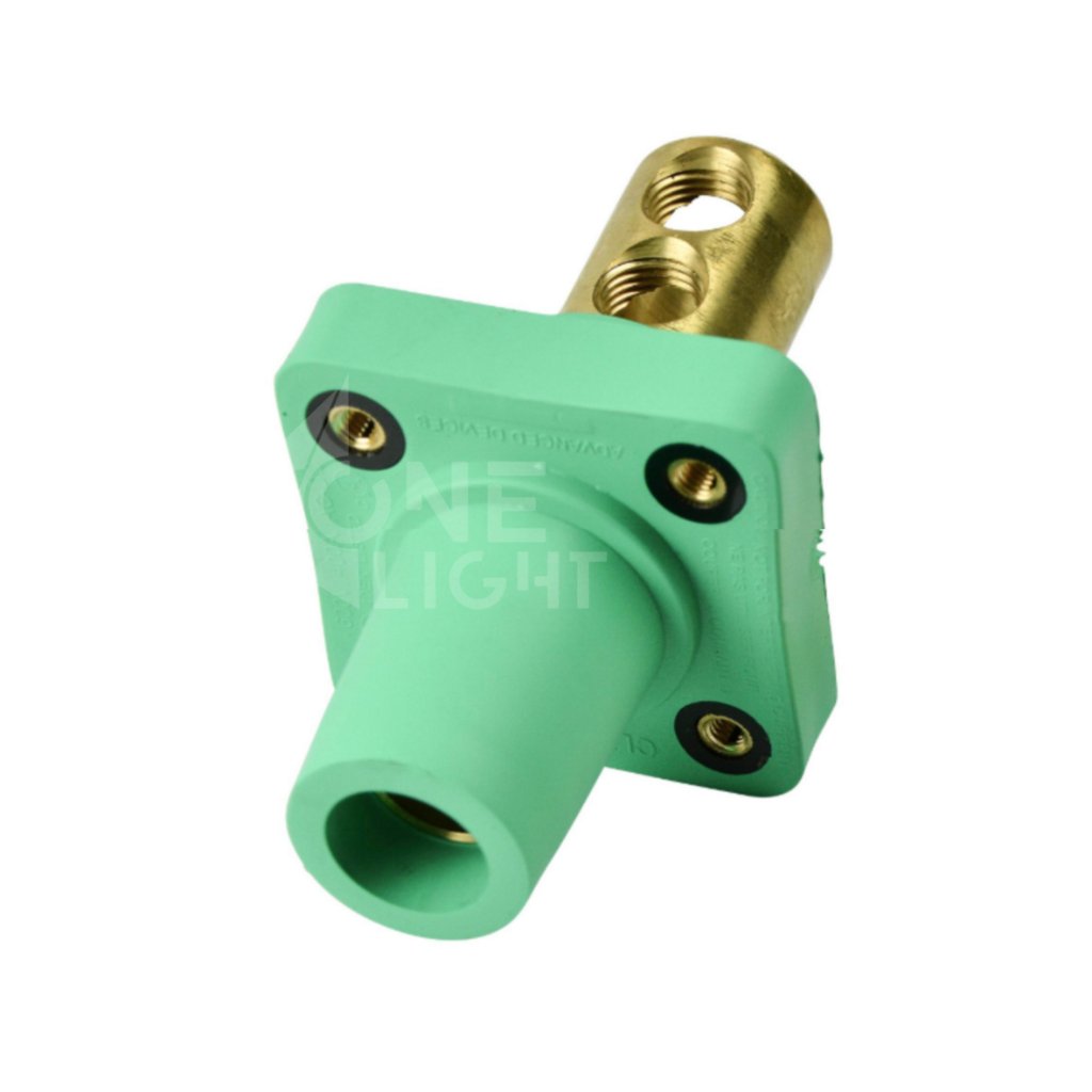 CAM LOCK FÊMEA PAINEL VERDE 400A - A MAIOR LOJA VIRTUAL DE ILUMINAÇÃO ...