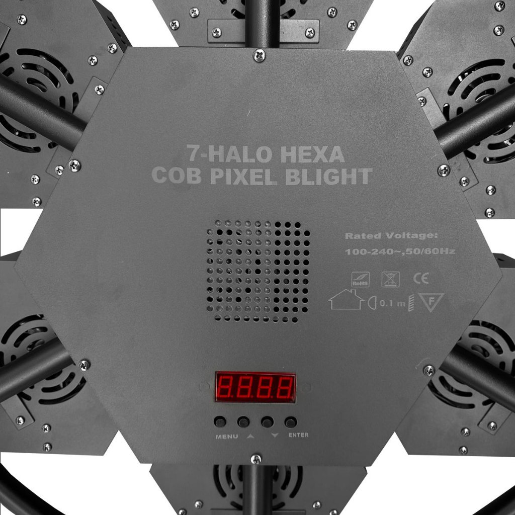 HEPTA COB 7 CIRCULAR 100W COB WARM/COLD WHITE - A MAIOR LOJA VIRTUAL DE ...