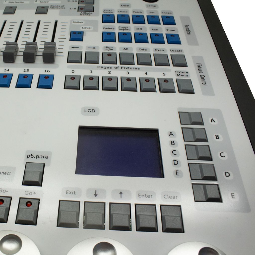 MESA CONTROLADORA MINI PEARL 1024 DMX BRIWAX BX-331 - A MAIOR LOJA ...