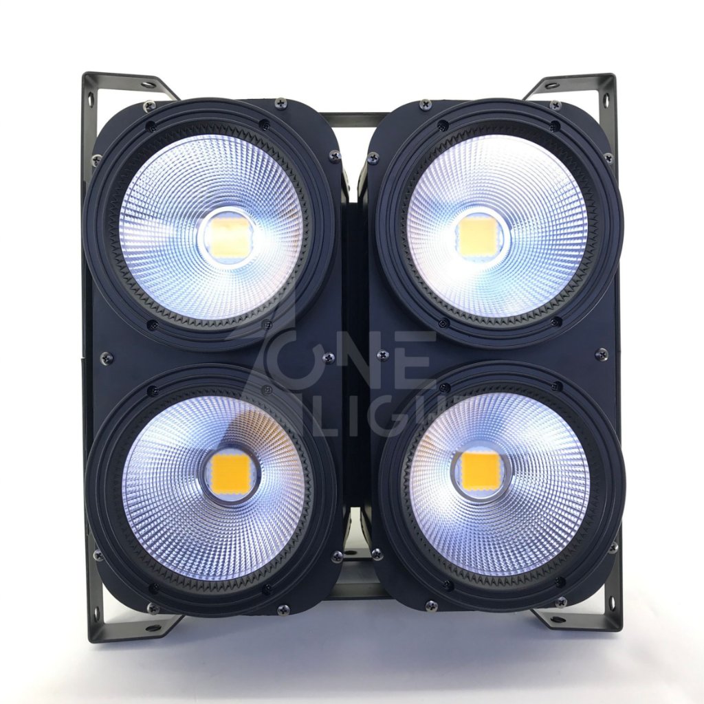 MINI BRUT DE LED 4 LÂMPADAS 400W BRANCO QUENTE INDOOR ONE LIGHT ( 2573 ...