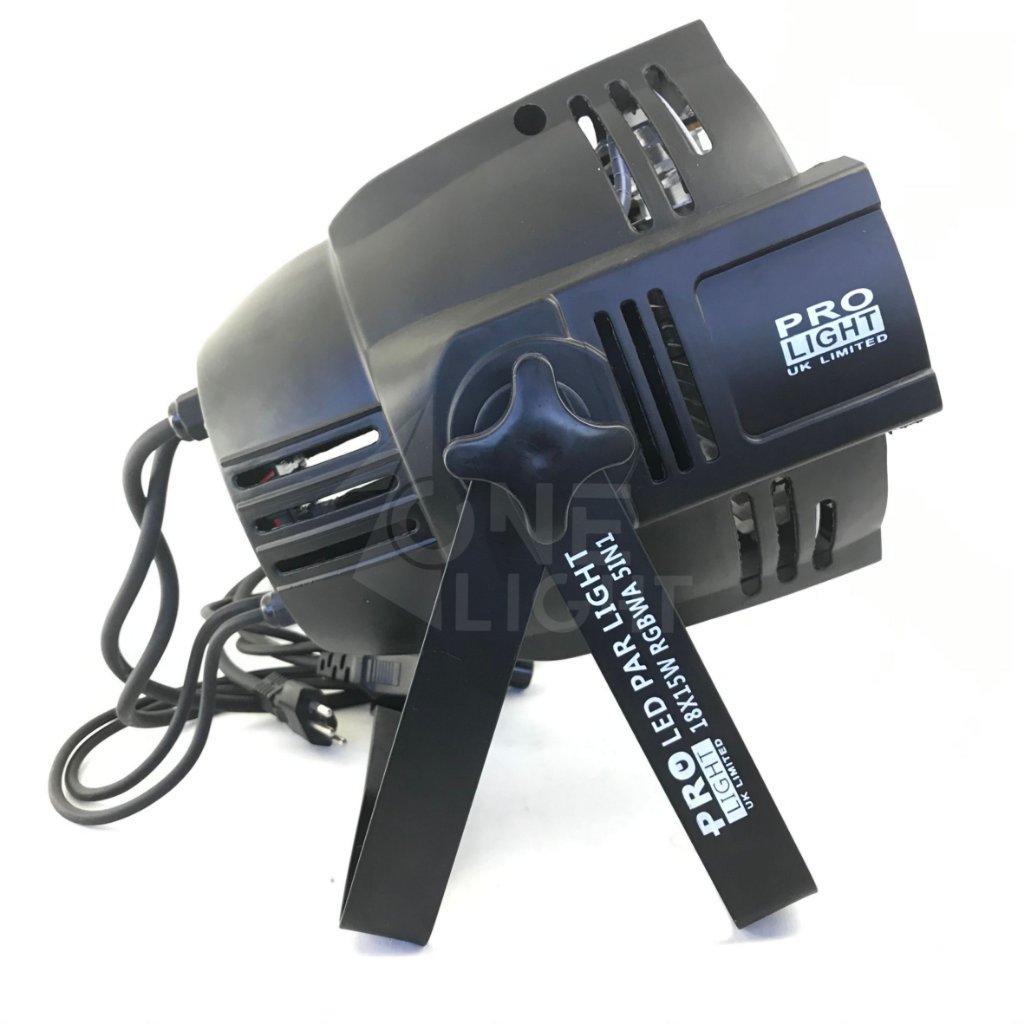 PAR LED 18X15W 5 EM 1 PROLIGHT - A MAIOR LOJA VIRTUAL DE ILUMINAÇÃO DO ...