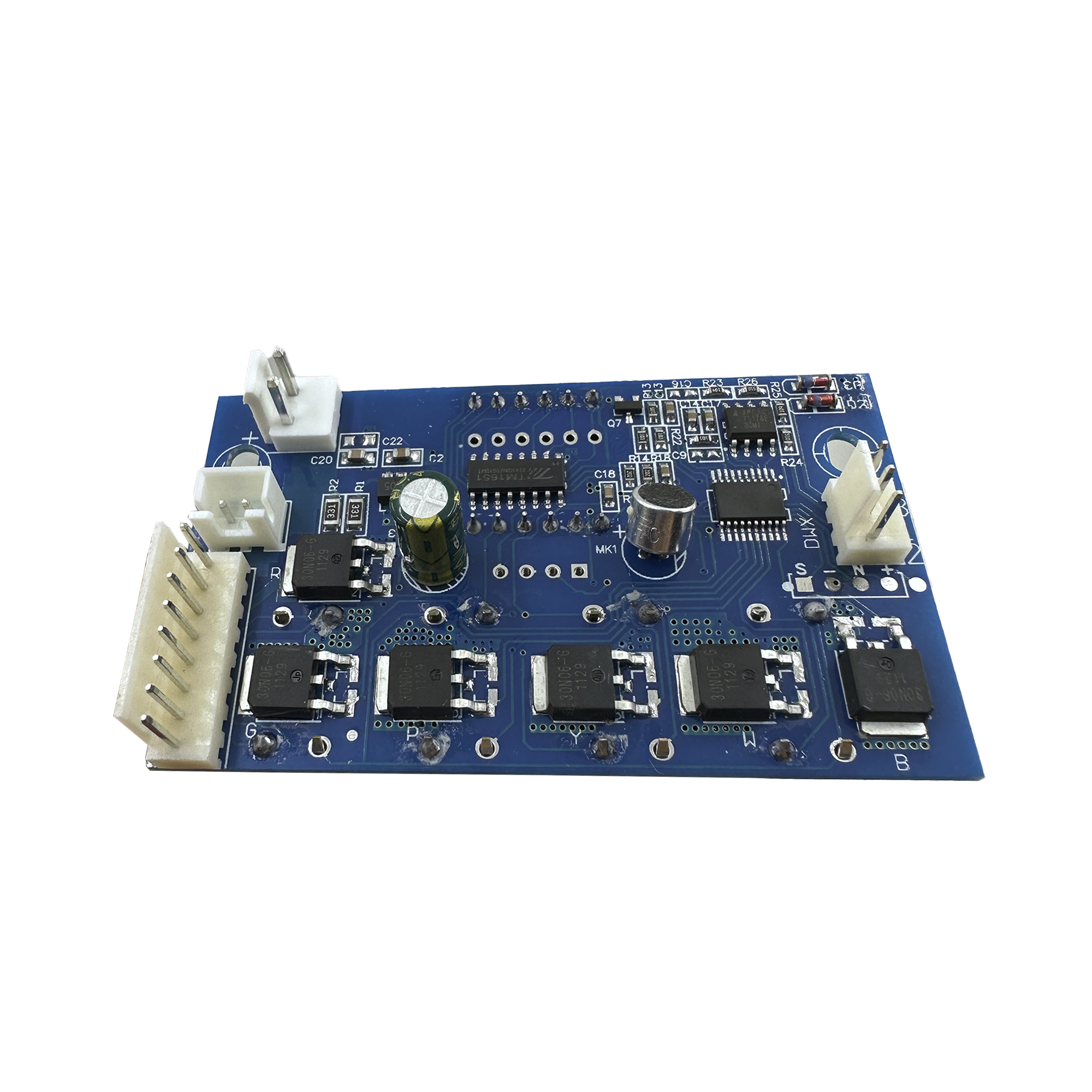 DISPLAY PLACA MÃE PARA PAR LED SLIM 14X18W 6 IN 1 RGBWA+UV INDOOR ONEL ...