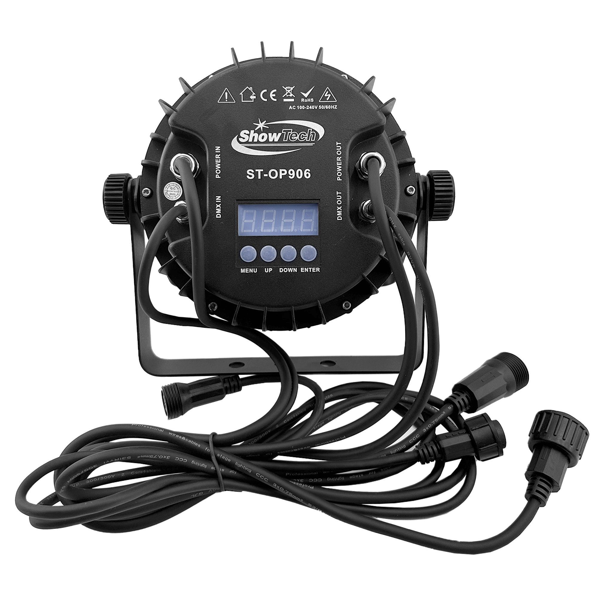 PAR LED OUTDOOR SLIM SHOWTECH 9X18W - A MAIOR LOJA VIRTUAL DE ...