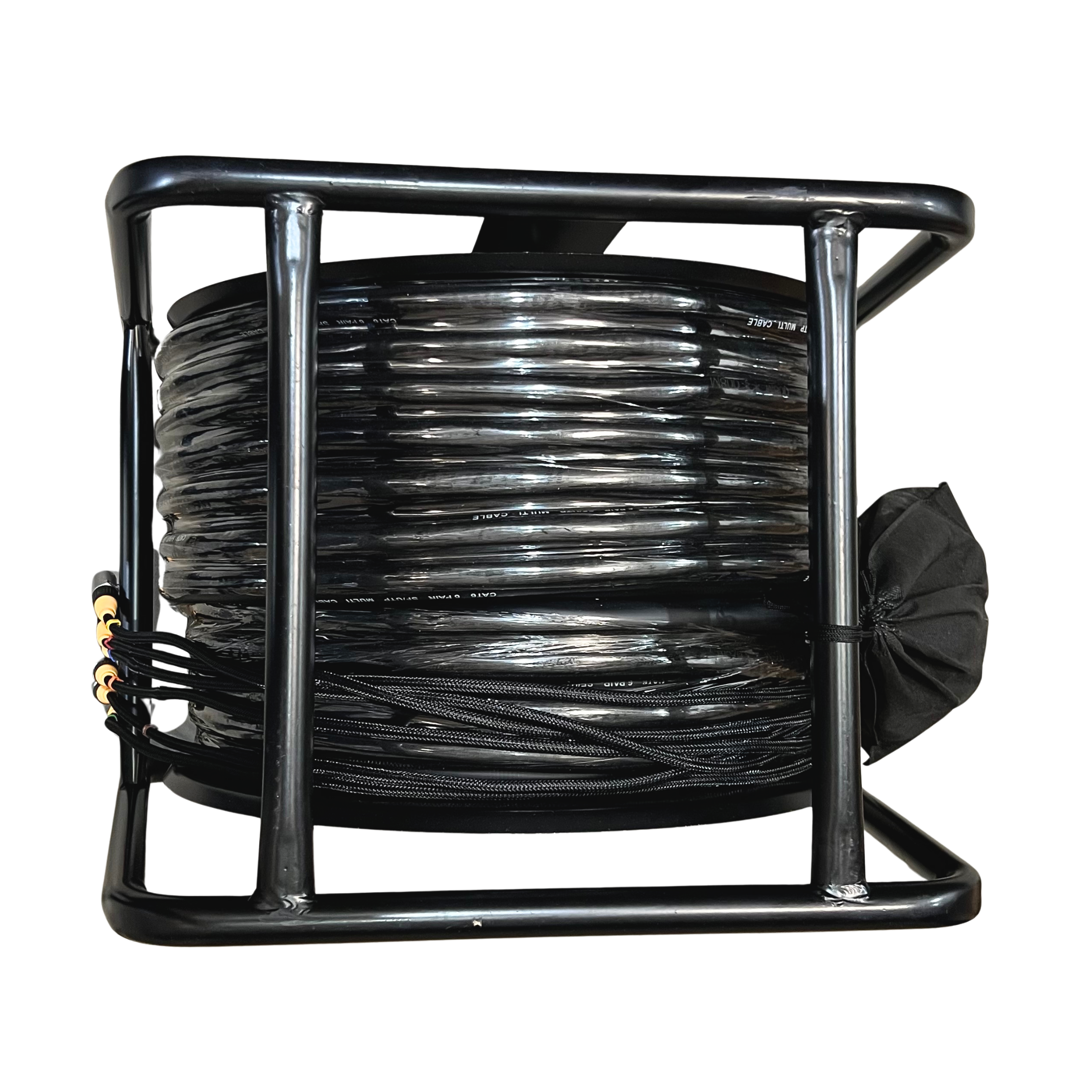 CABO DE SINAL COM 8 VIAS DMX/RDM DE 75 METROS MONTADO EM CARRETEL ETHE ...
