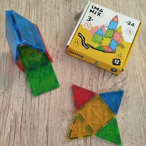 Blocos Magnéticos - 12 peças - bibiai