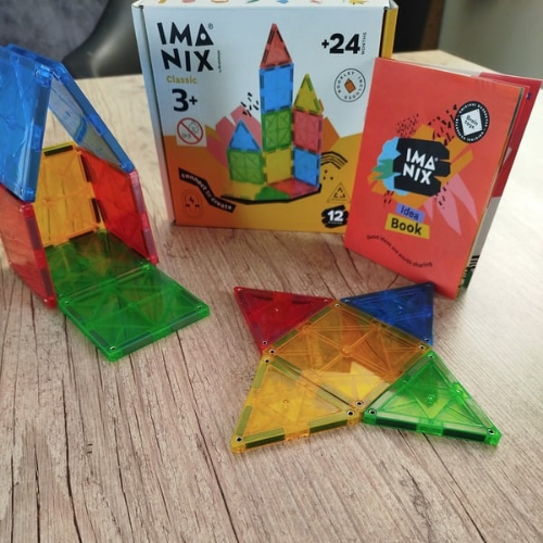 Blocos Magnéticos - 12 peças - bibiai