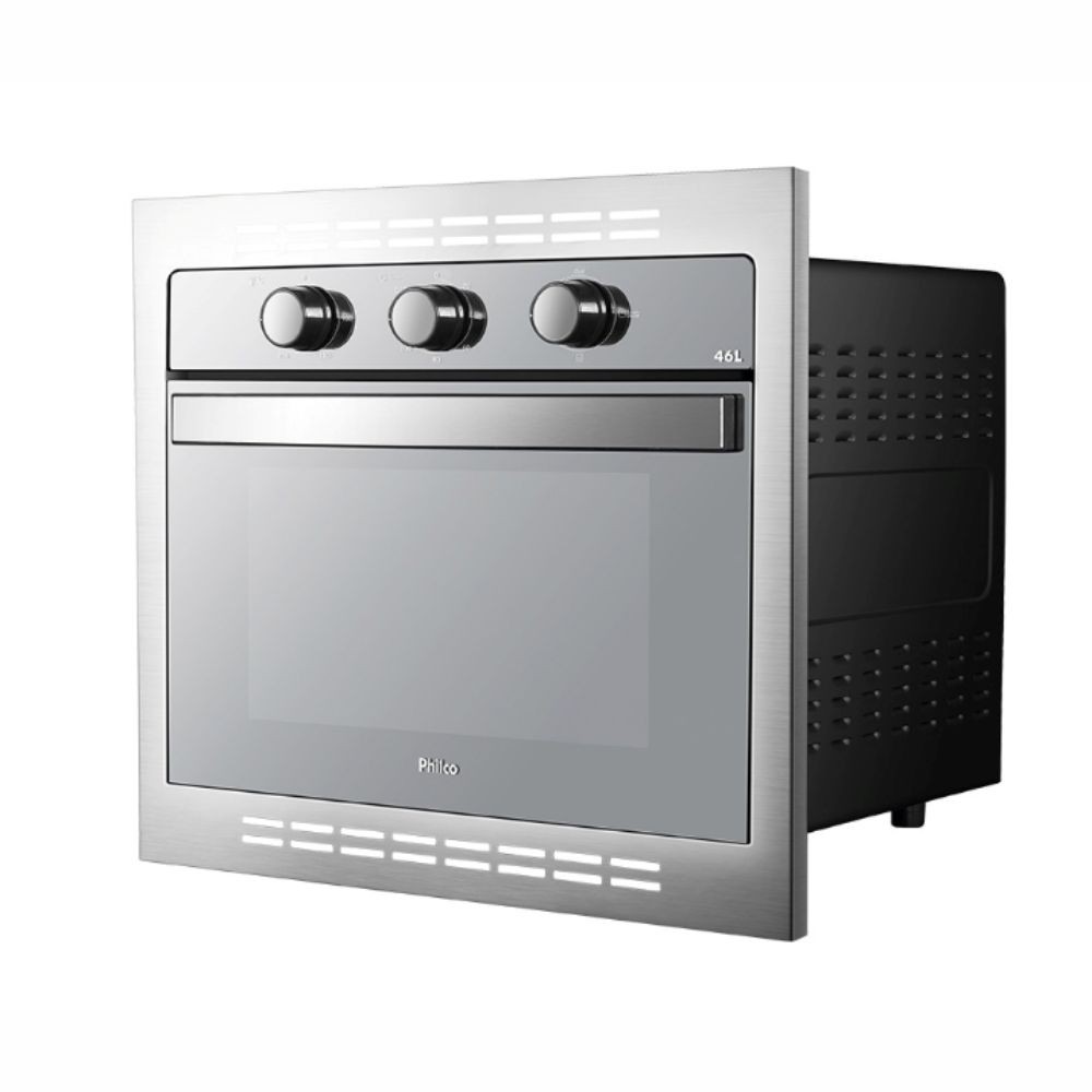 Forno Elétrico Philco Embutir 46L Inox/Preto 220V - O Magazine ...