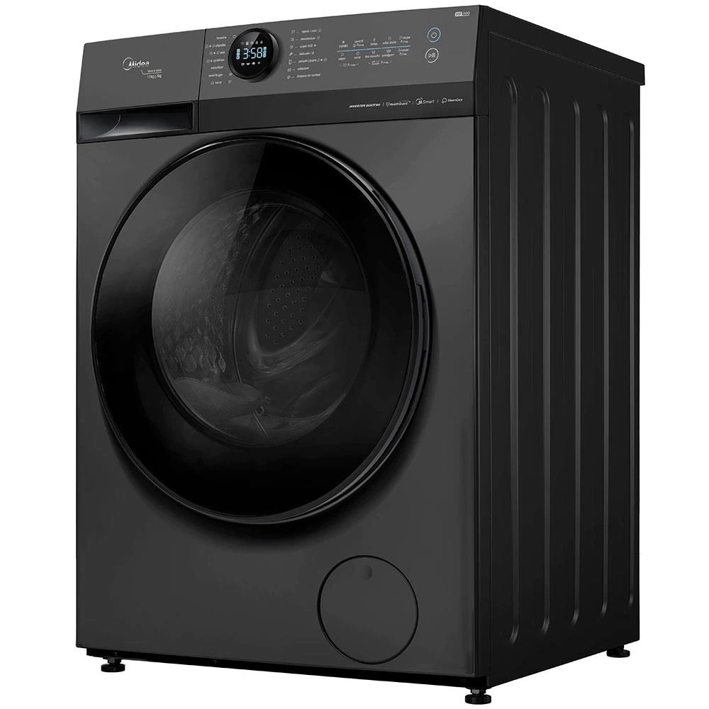 Lava e Seca Midea 11kg HealthGuard Wi-Fi Titanium - O Magazine Eletrodomésticos, Eletrônicos ...