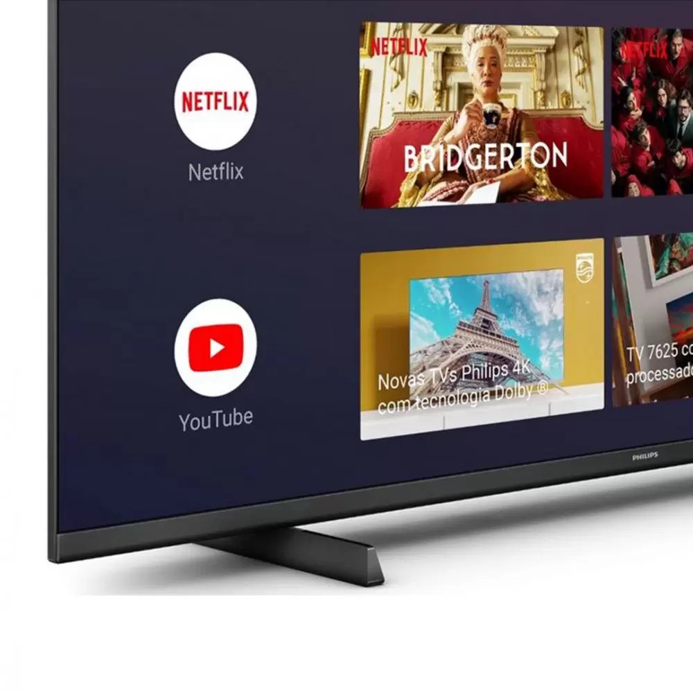 Smart TV Philips 55" 4K Android TV Dolby Vision HDR - O Magazine ...