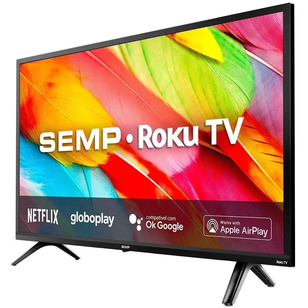 Smart TV Semp Roku LED 32" HD Wi-Fi HDMI USB Bivolt - O Magazine ...