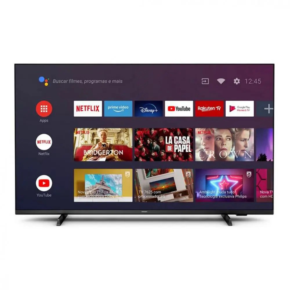 Smart TV Philips 65" 4K Android TV Dolby Vision HDR - O Magazine ...