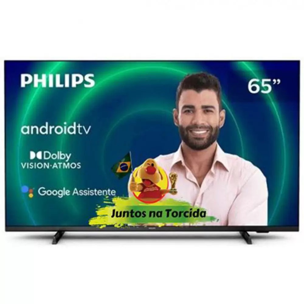 Smart TV Philips 65" 4K Android TV Dolby Vision HDR - O Magazine ...
