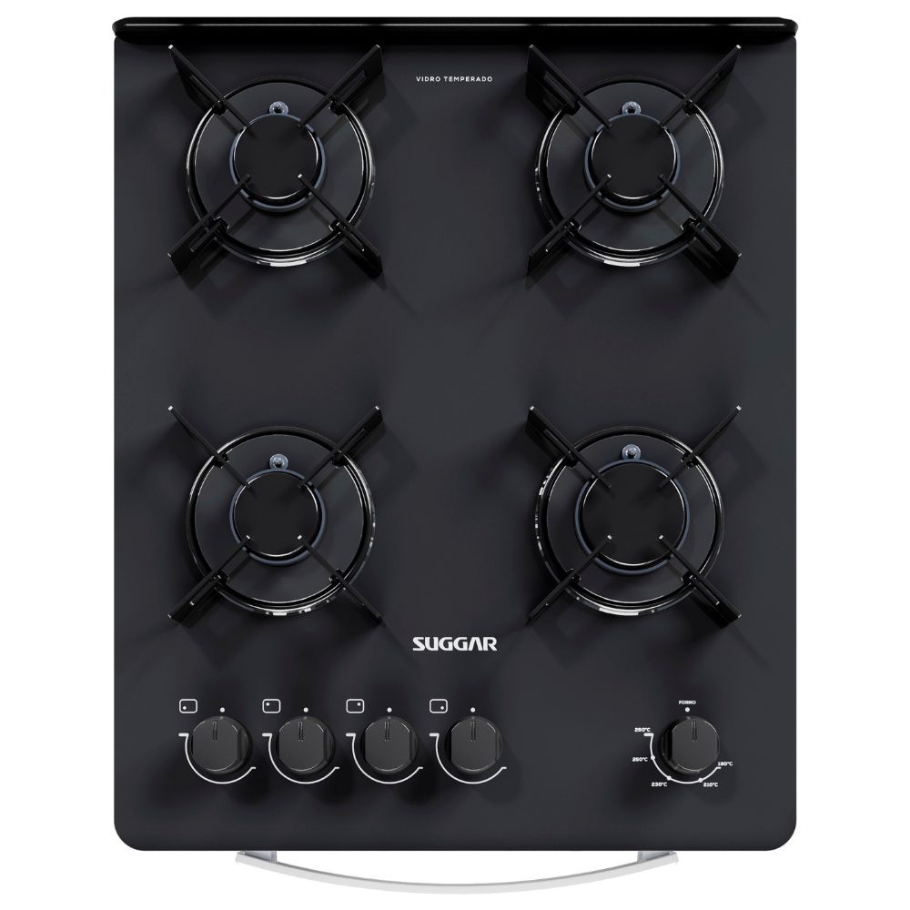 Fogão Suggar Neo Max 4 Bocas Branco Mesa Vidro Bivolt - O Magazine ...