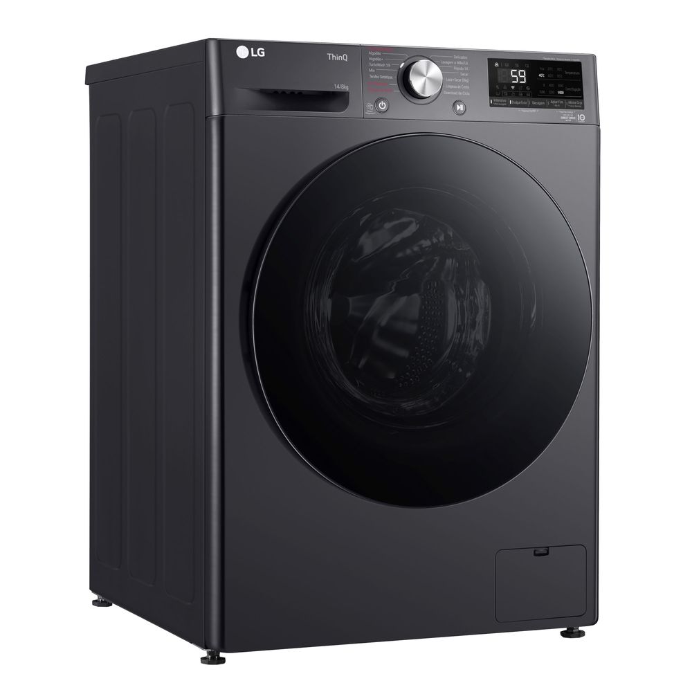 Lava e Seca LG VC4 14kg Titanium com AIDD - O Magazine Eletrodomésticos, Eletrônicos, Áudio e Vídeo