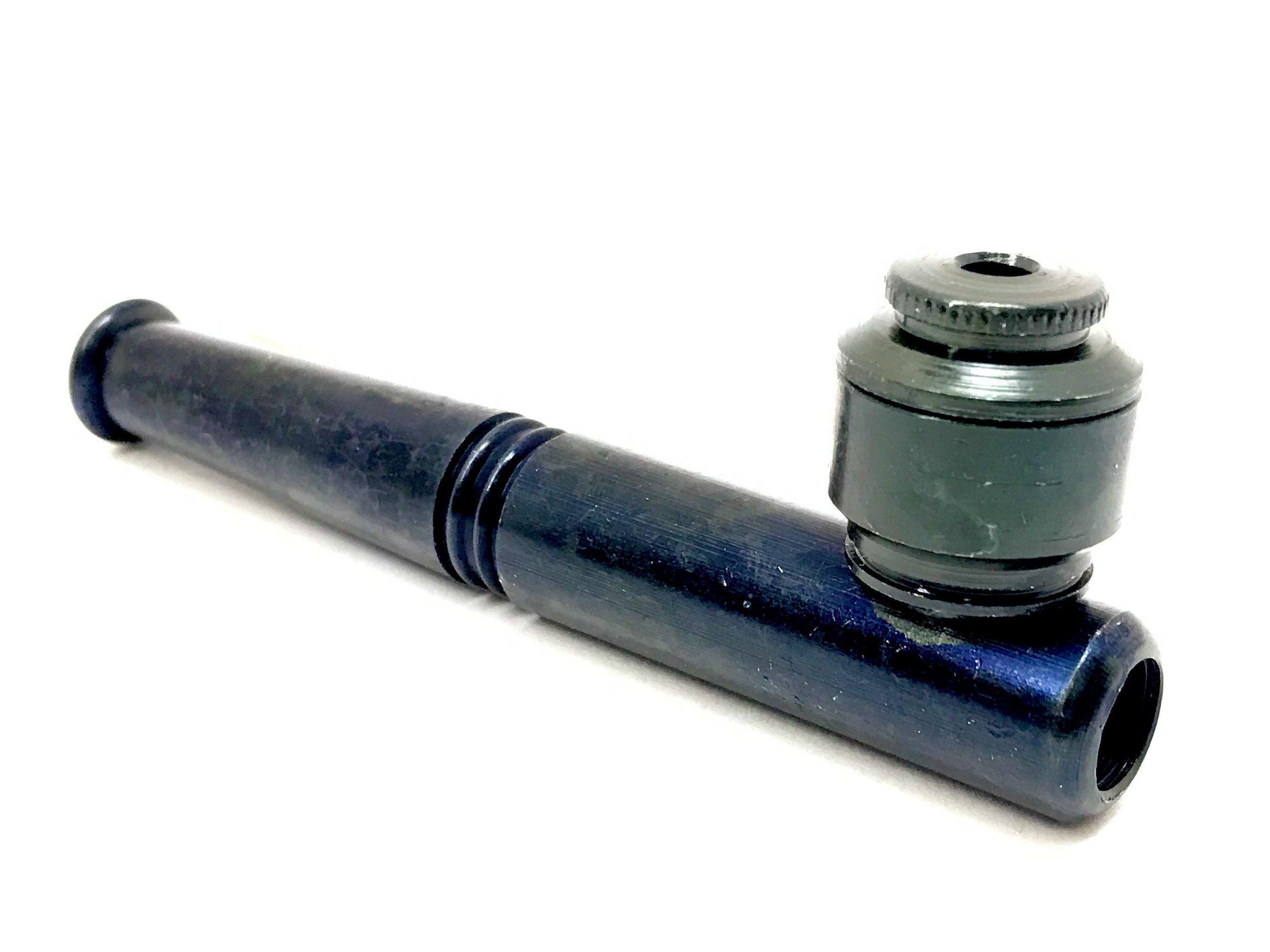 Pipe Cachimbo De Metal Grande Com Tampa - Tabacaria Arahat e Presentes