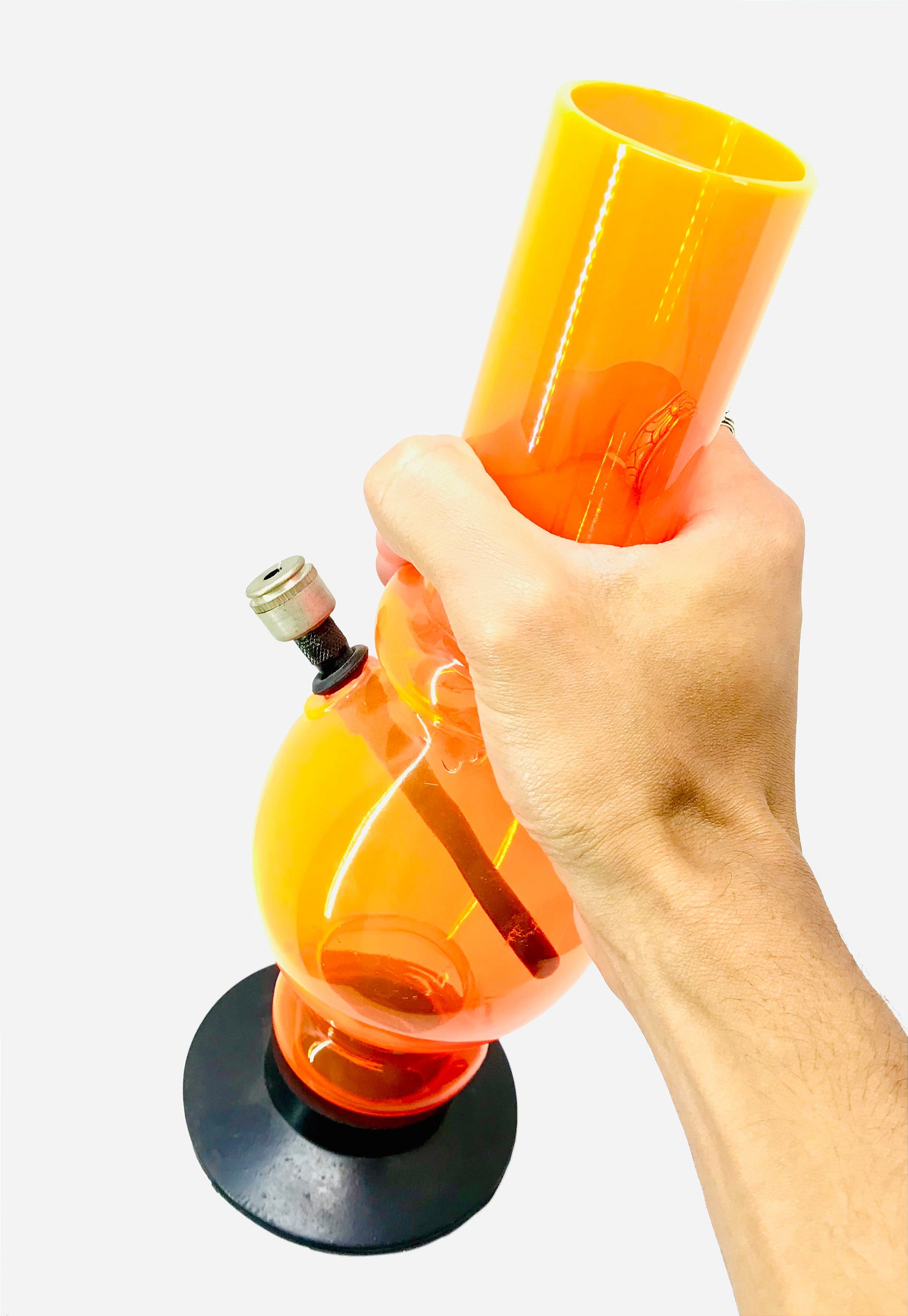 Ice Bong De Acrílico Grande 30cm Bowl De Metal - Tabacaria Arahat e ...