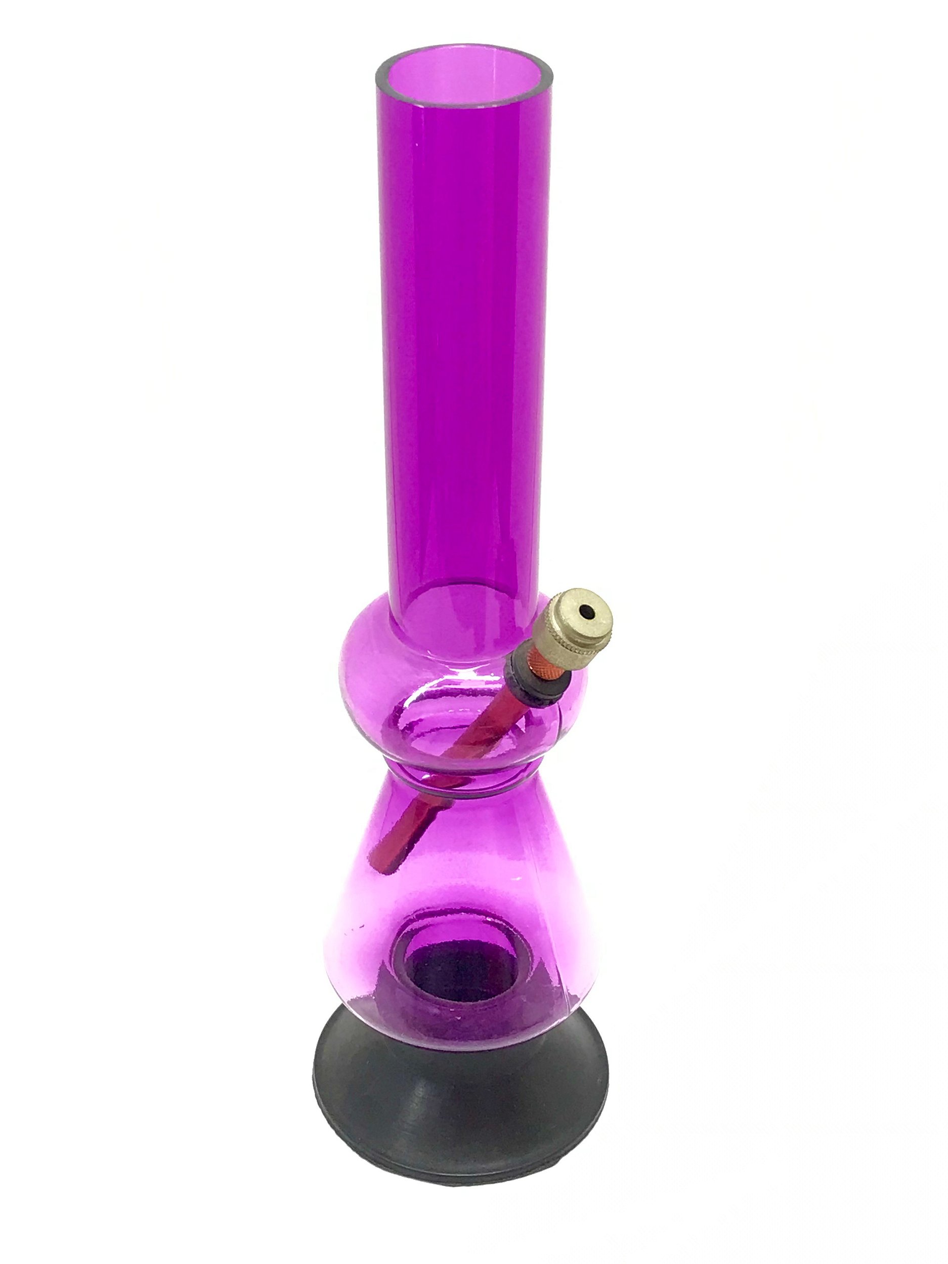 Bong De Acrílico Grande 30cm Bowl De Metal - Tabacaria Arahat e Presentes
