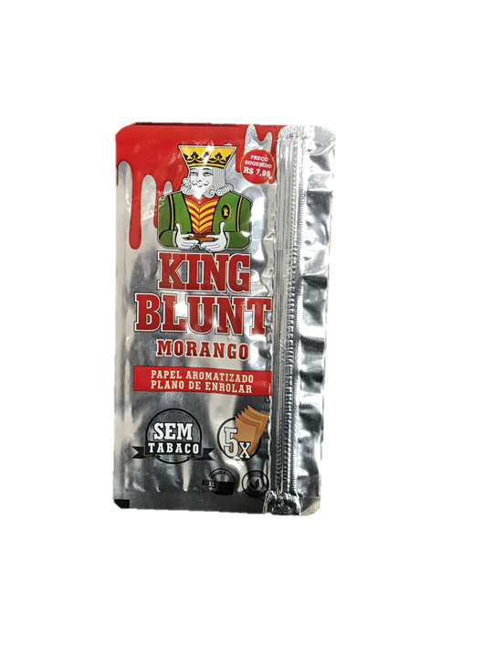 Caixa De Seda King Blunt - Sabores - Tabacaria Arahat e Presentes