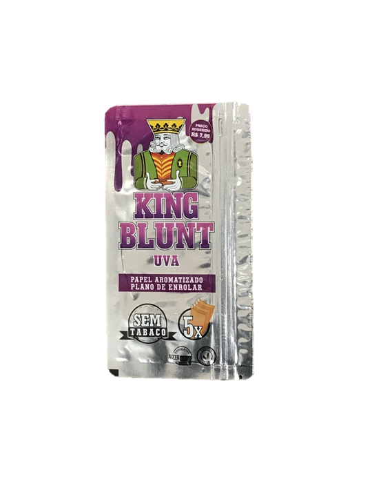 Caixa De Seda King Blunt - Sabores - Tabacaria Arahat e Presentes
