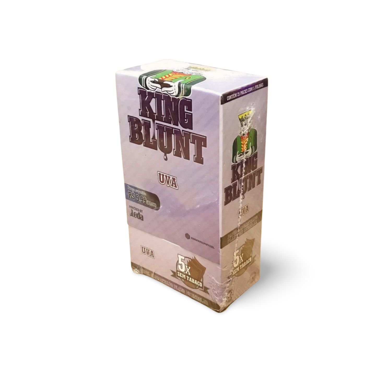 Caixa De Seda King Blunt - Sabores - Tabacaria Arahat e Presentes