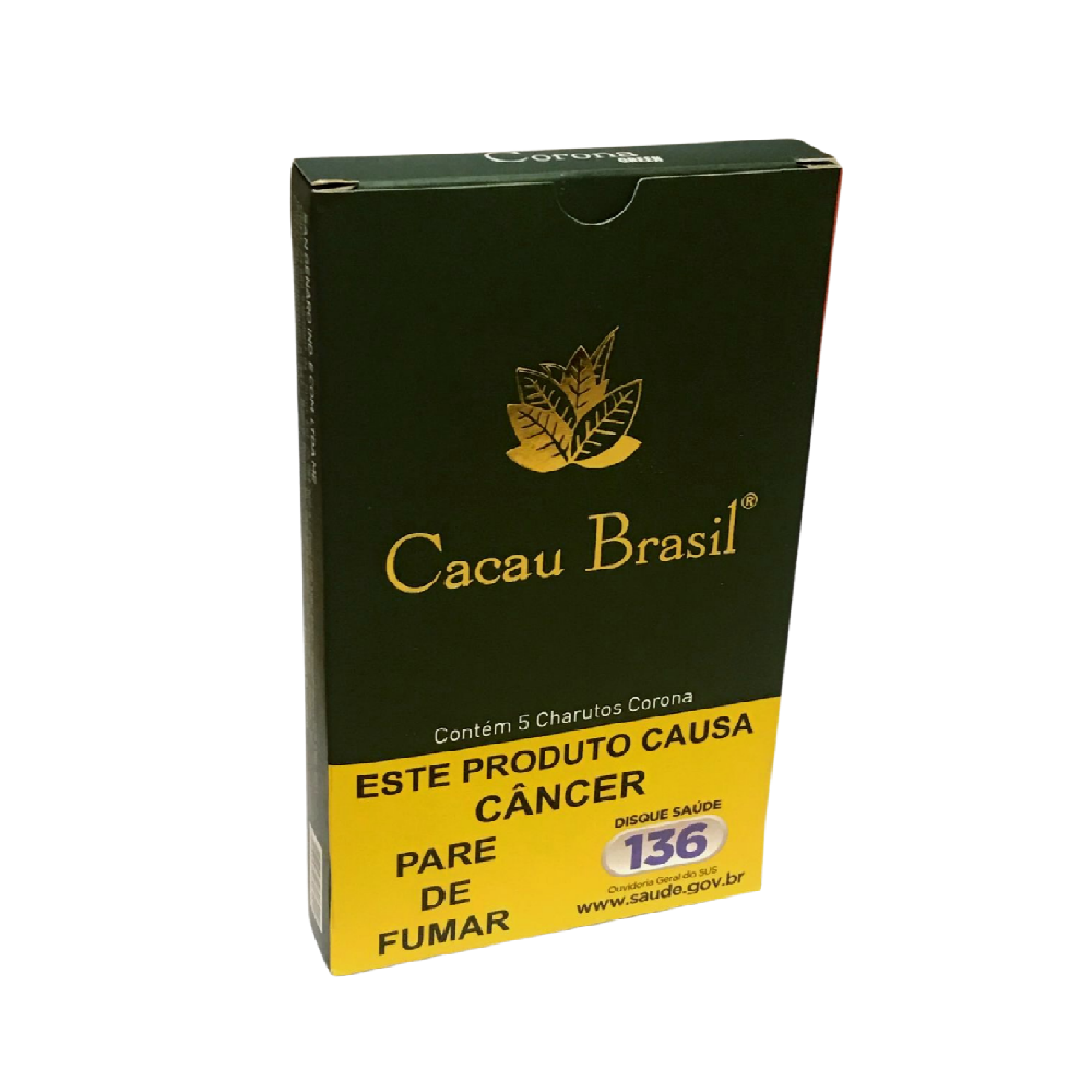 Charuto Cacau Brasil Corona Green - UNIDADE - Tabacaria Arahat e Presentes