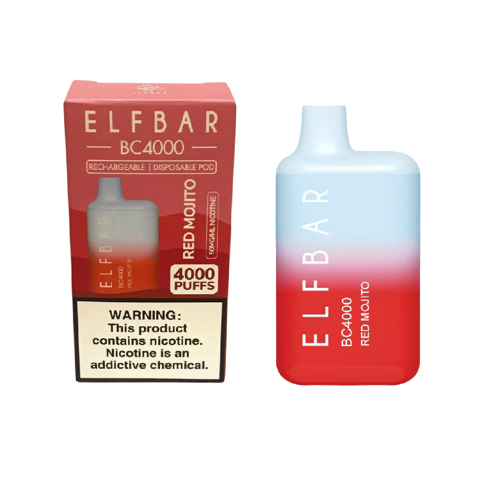 Pod Descartável ElfBar - BC4000 - SABORES - Tabacaria Arahat e Presentes